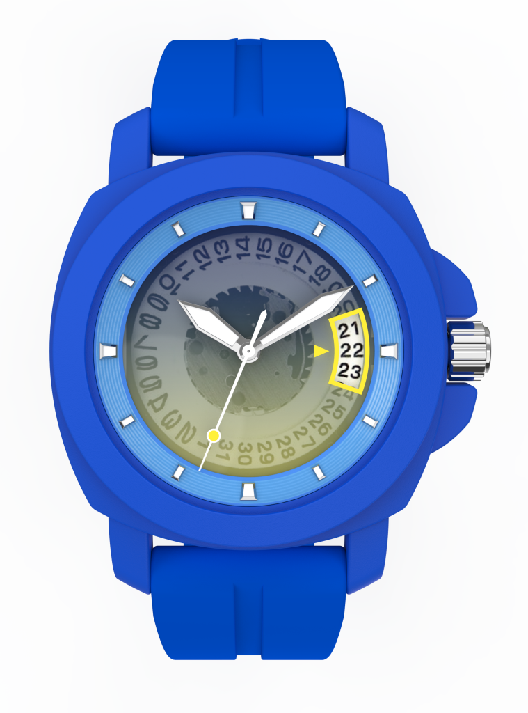 taSukaru Teens Child Octopus Watch – Blue/Yellow – Sketto Limited